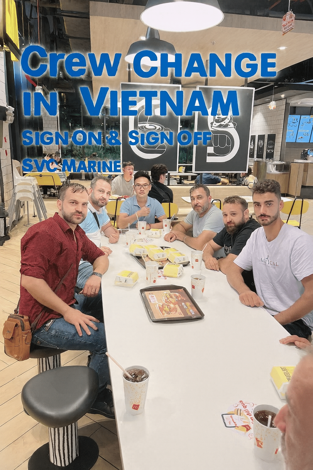 Crew Change in Vietnam | Sign On & Sign Off | SVC Marine