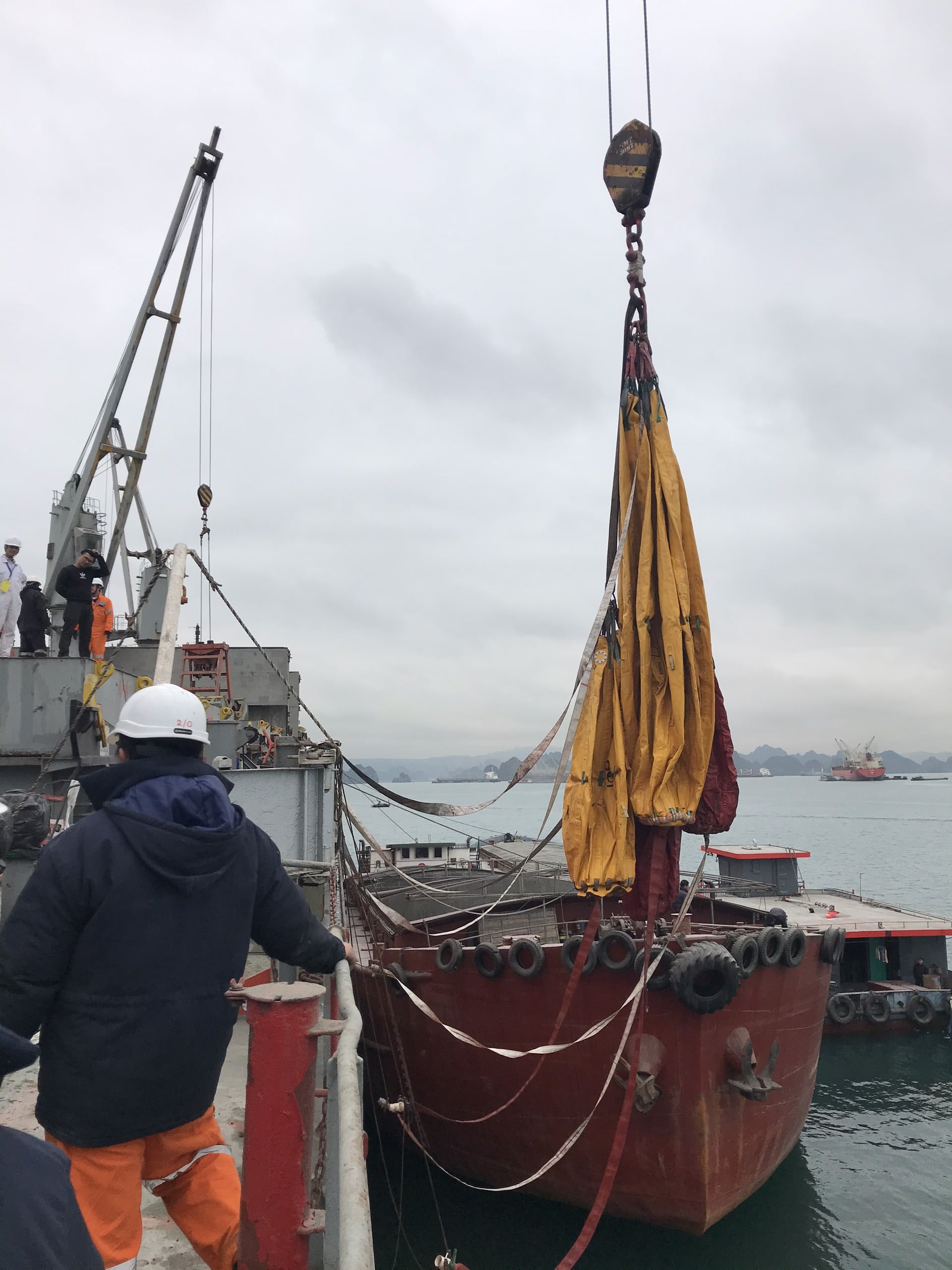 JIB, Grab Crane Repair, Hoisting, Luffing Wire Supplier in Vietnam