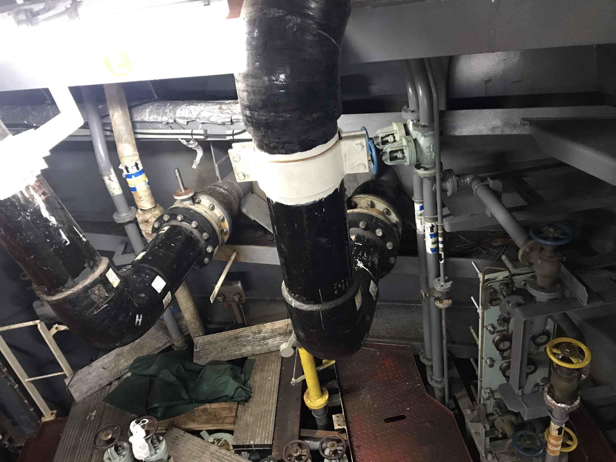 Scrubber Overboard Repairing - Quy Nhon Port - SVC Marine Services Co Ltd